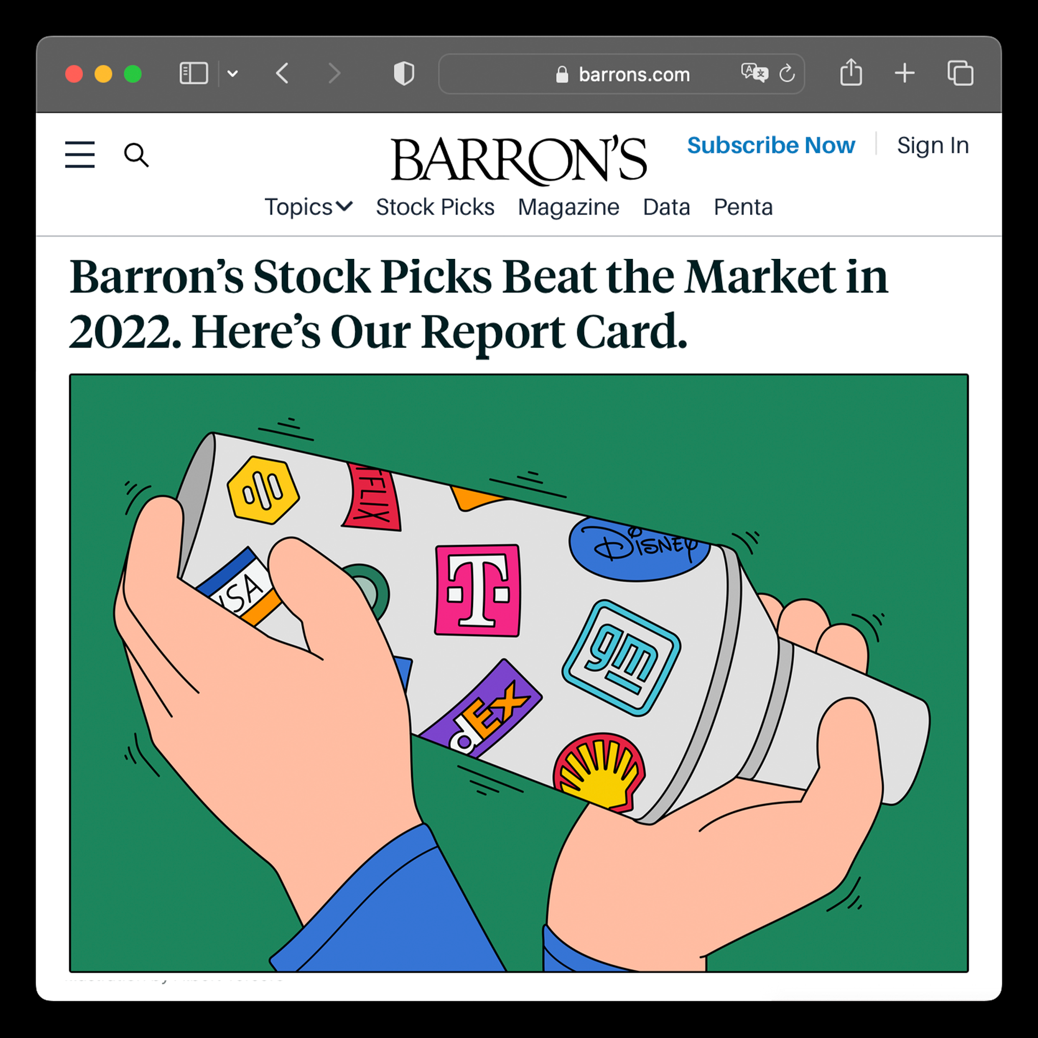 Albert Tercero — Barrons – Barron’s stock picks beat the market inn ...